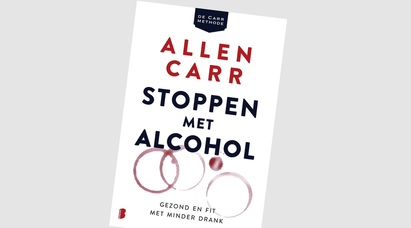 Stoppen met alcohol? Boek van Allen Carr | Sissy Journals